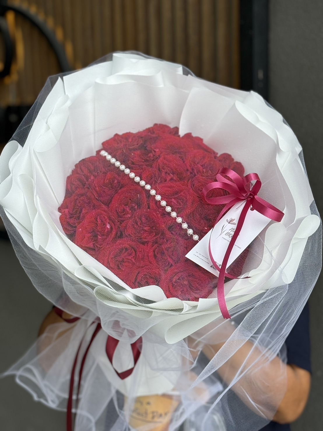 Romantic Red roses Bouquet Perfect Gift for Love Romantic